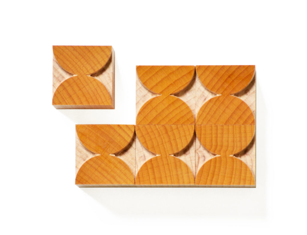Geometric Shapes Mix – Wood type | Wood Type Customs