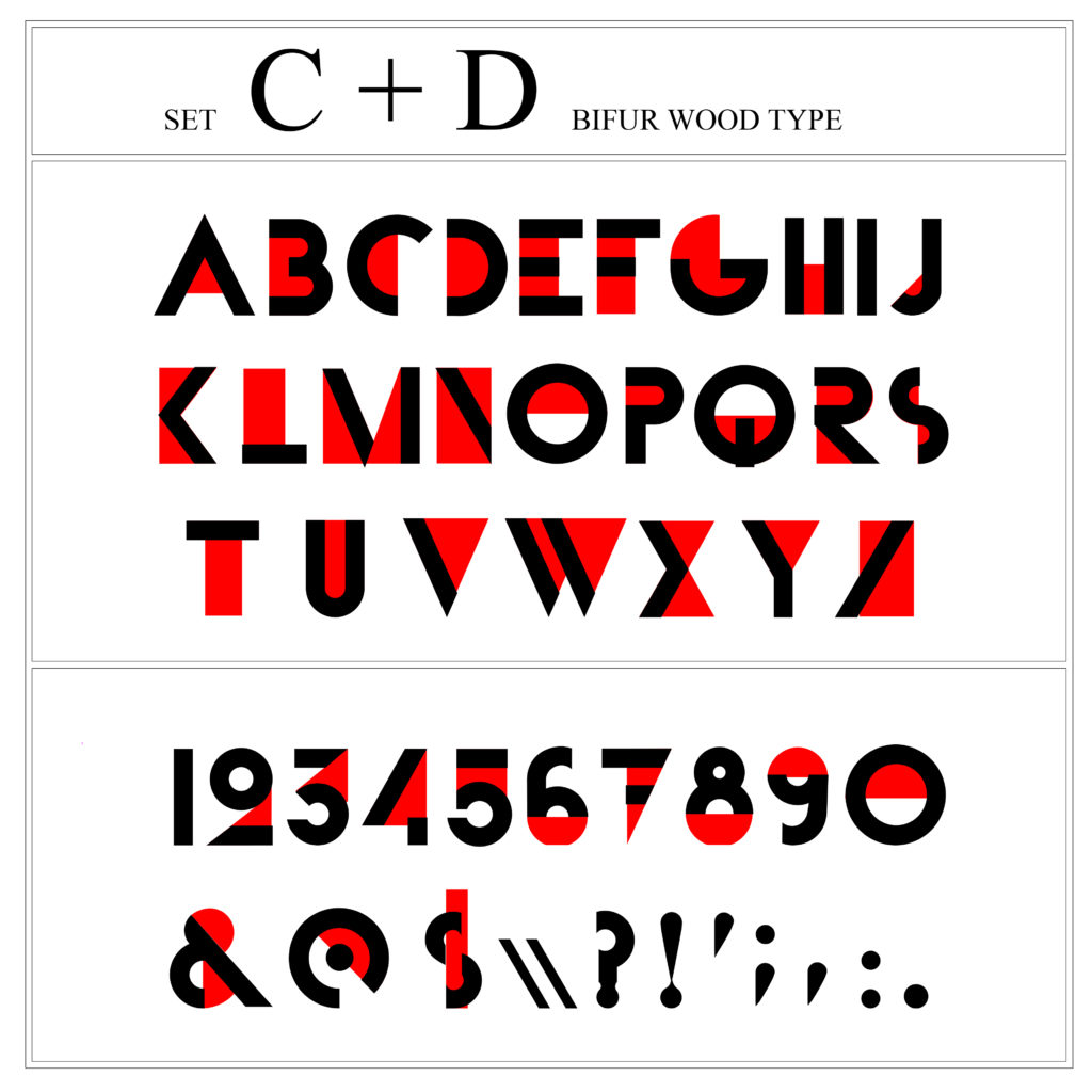 Bifur – Wood type | Wood Type Customs