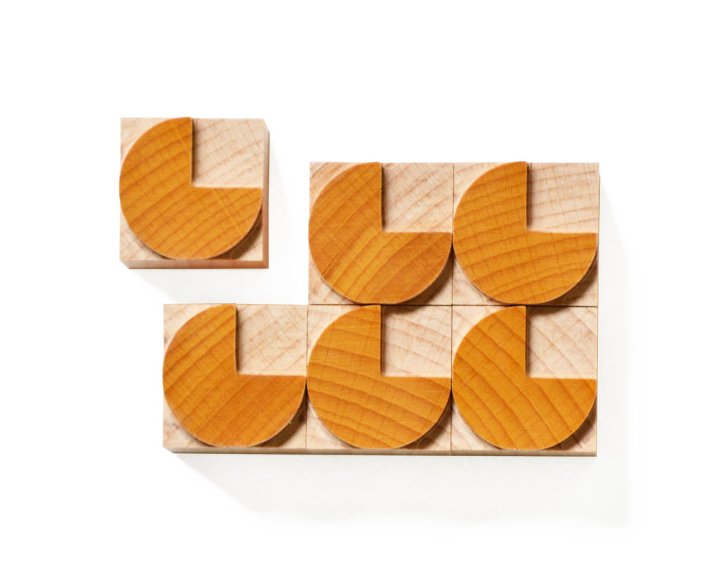 Geometric Shapes Mix – Wood type | Wood Type Customs