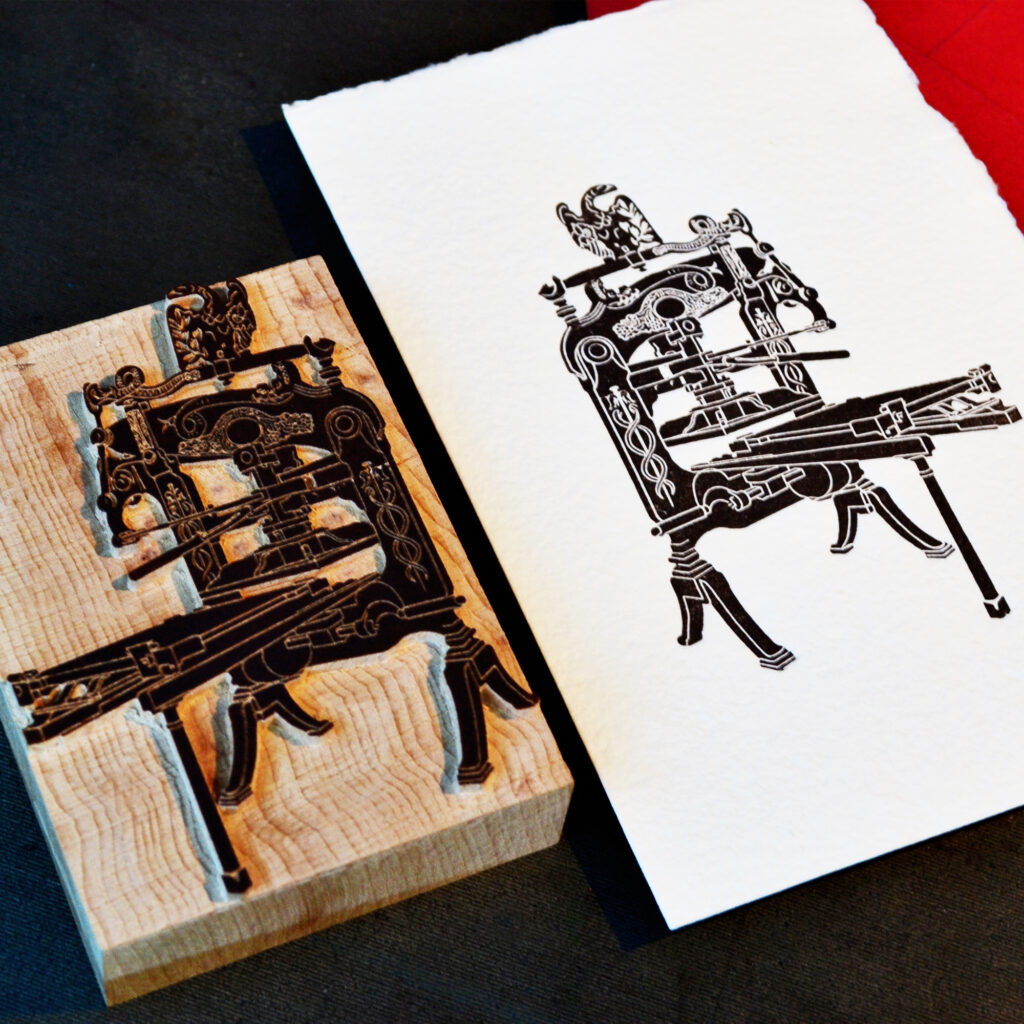 Columbian Press – Wood type | Wood Type Customs