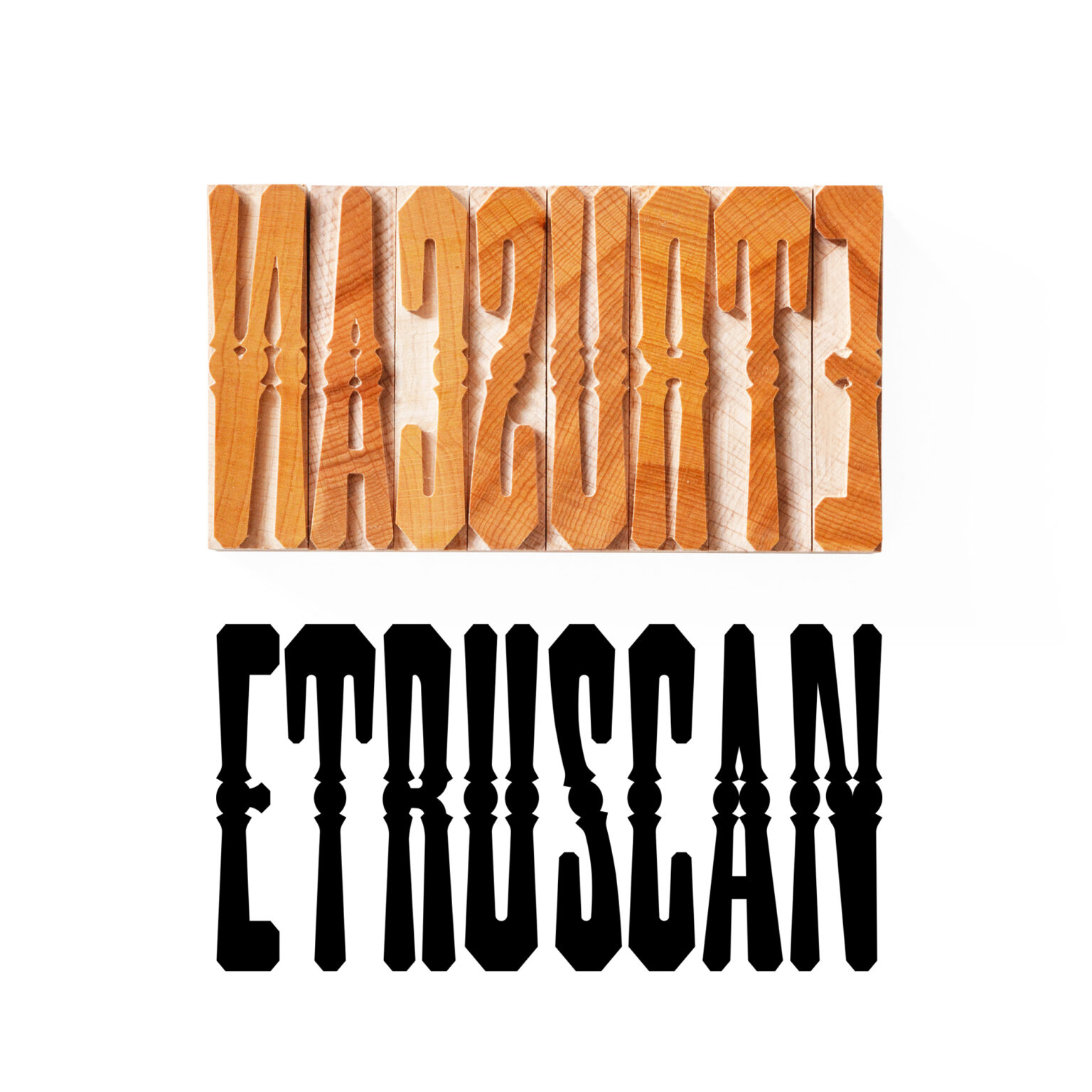 Extra Punctuation Wood Type | Wood Type Customs