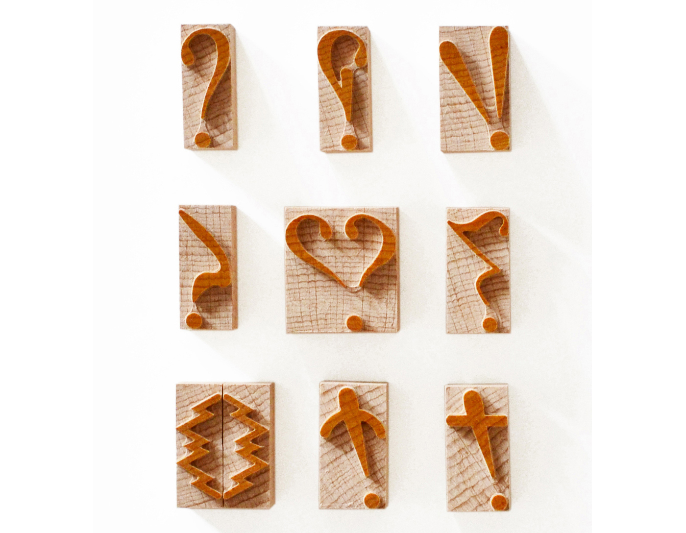 Extra Punctuation Wood Type | Wood Type Customs
