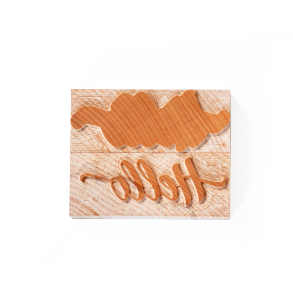 Chromatic Hello – Wood type | Wood Type Customs
